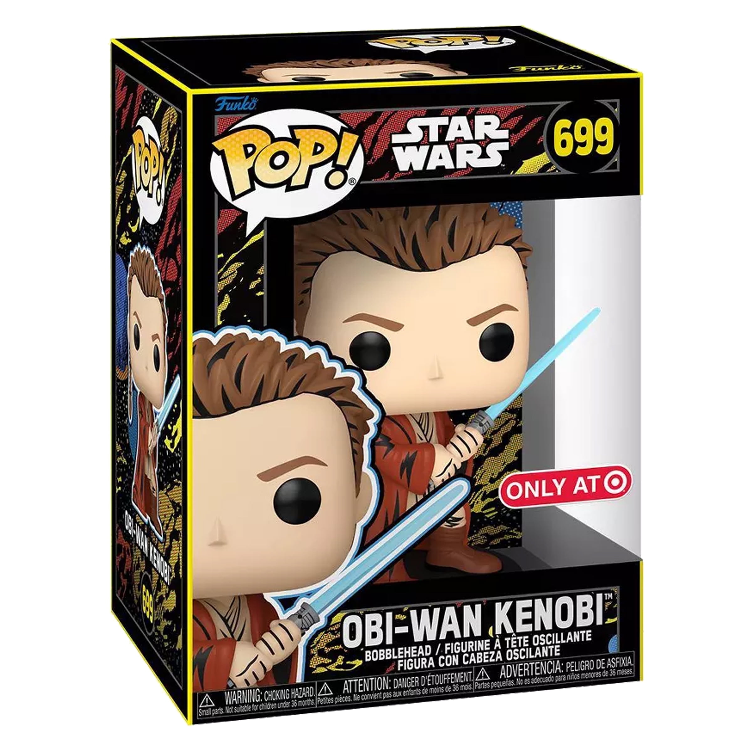 Funko Retro Obi-Wan Kenobi Pop! Vinyl Bobblehead Limited Edition ...