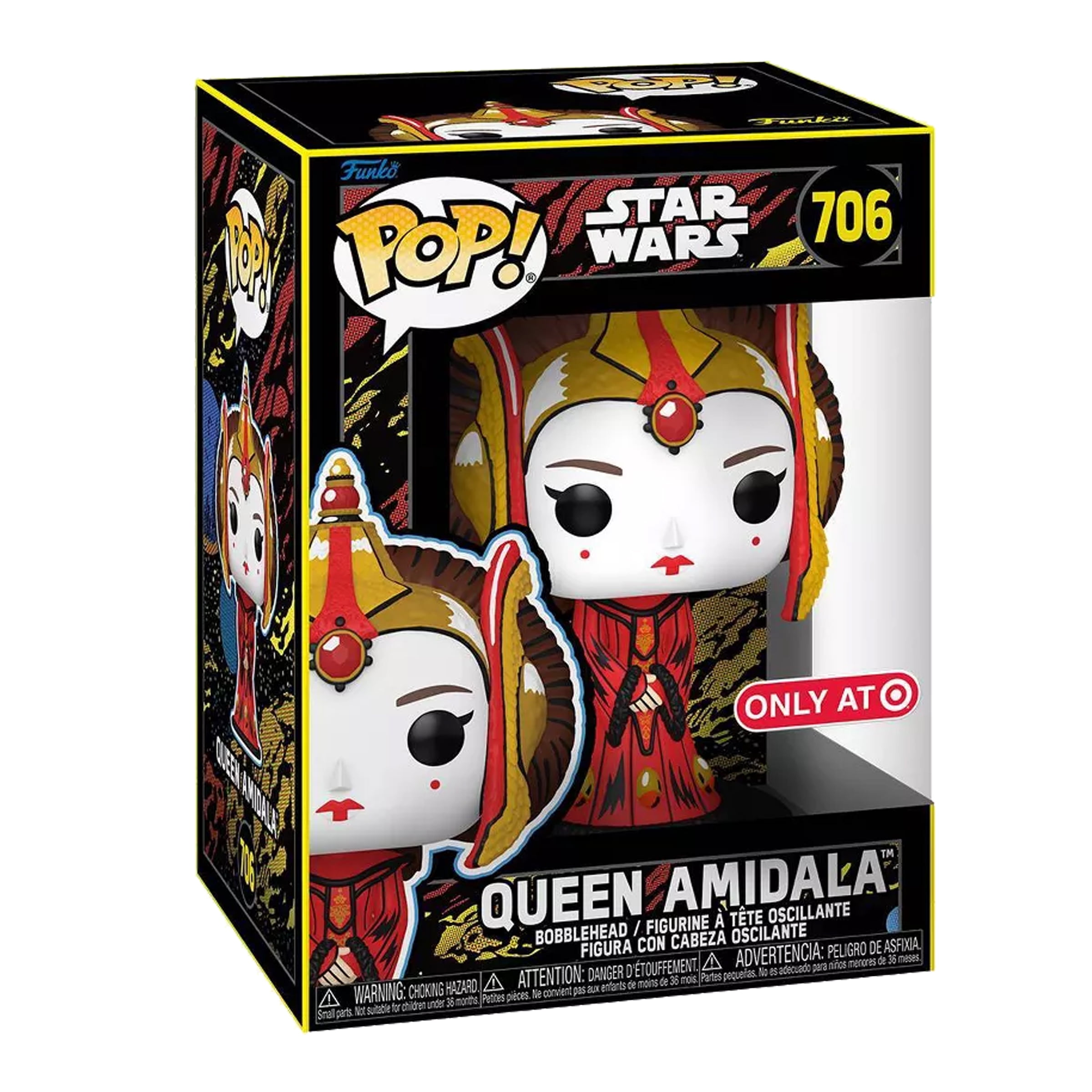Funko Retro Queen Amidala Pop! Vinyl Bobblehead Limited Edition ...