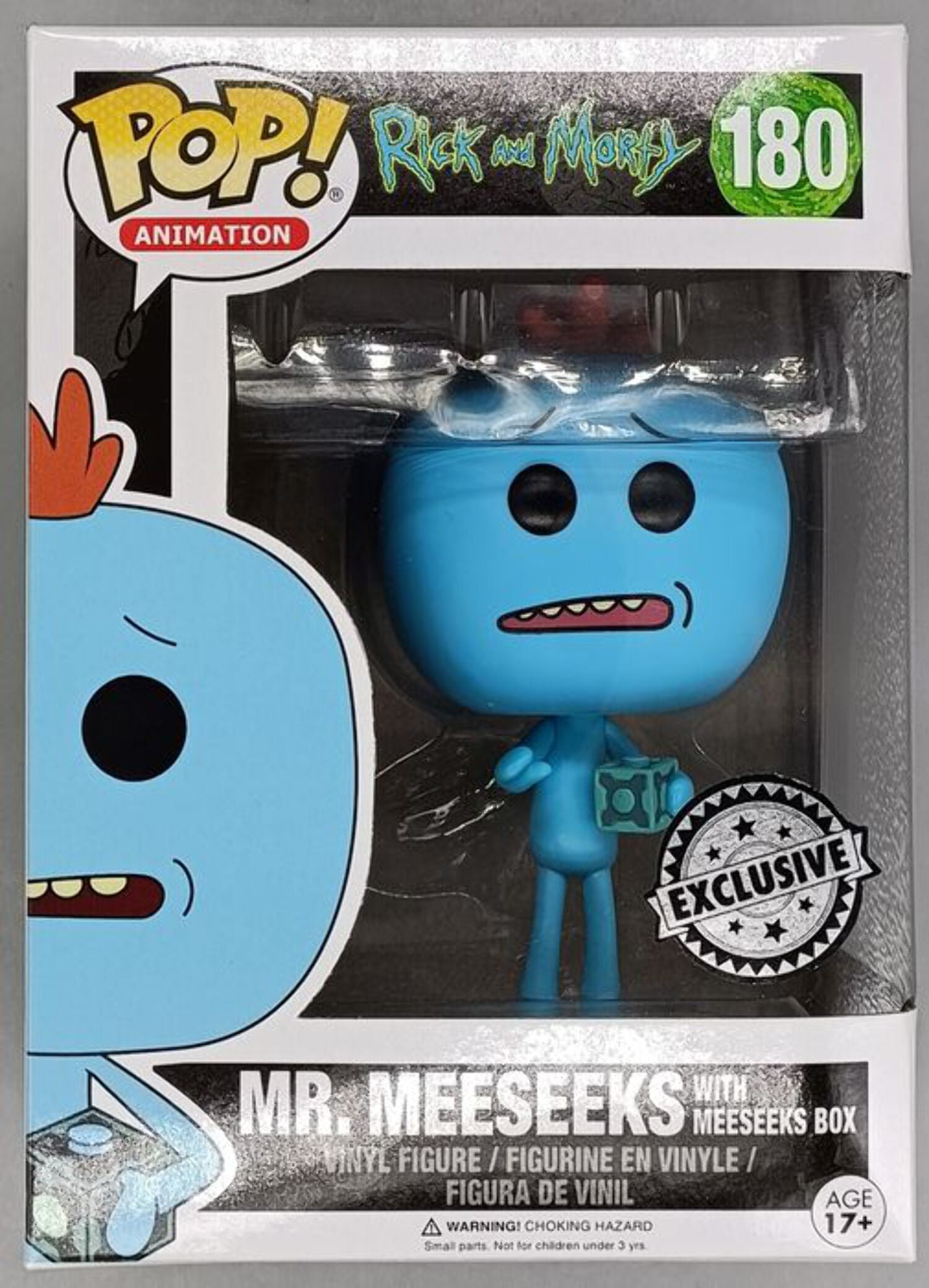 180 Mr. Meeseeks (w/ Meeseeks Box) Rick and Morty Funko POP - Walmart.com