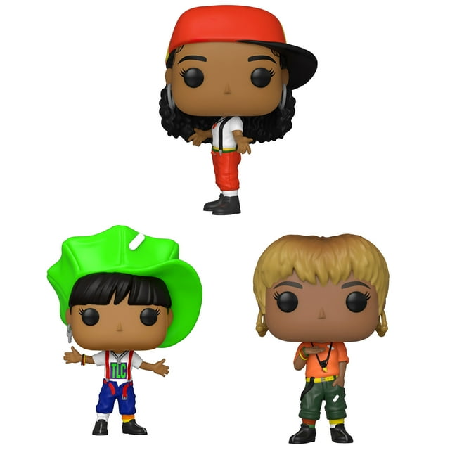 Funko Rocks: POP! TLC Collectors Set - Chilli, Left-Eye, and T-Boz ...