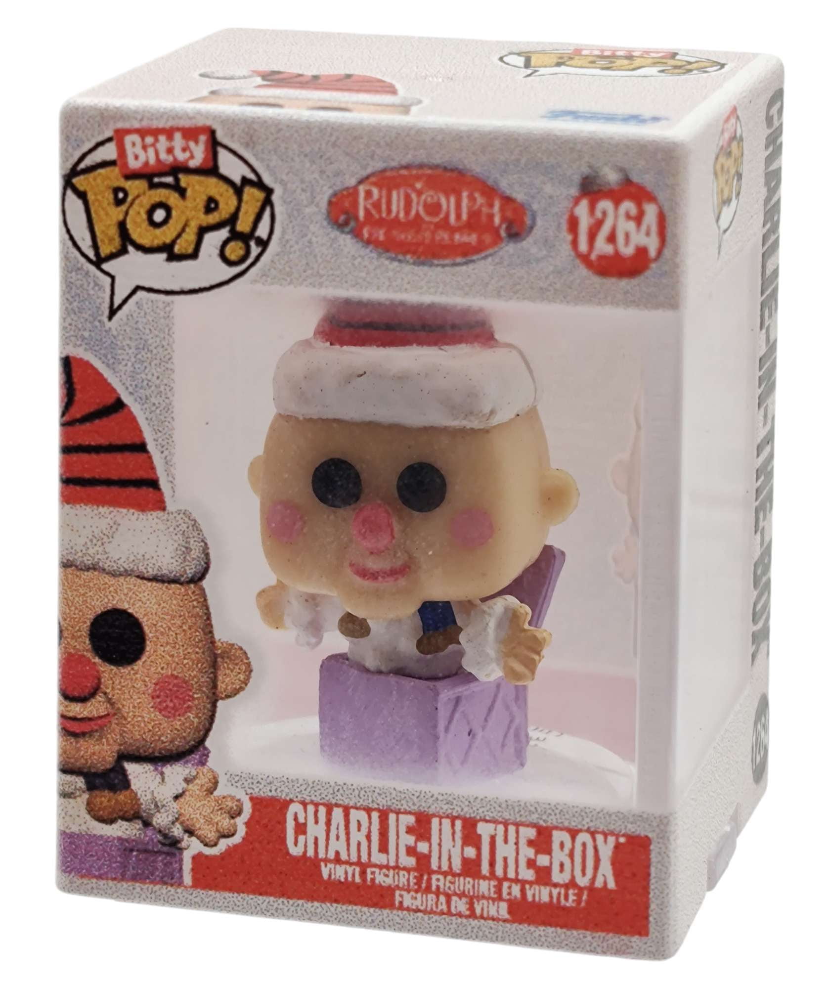 Funko Rudolph the Red-Nosed Reindeer Bitty POP! Charlie-in-the-Box ...