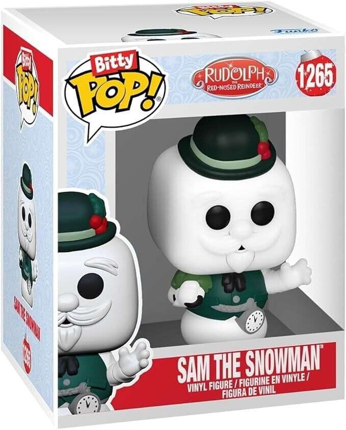 Funko Rudolph the Red-Nosed Reindeer Bitty POP! Sam The Snowman Micro ...