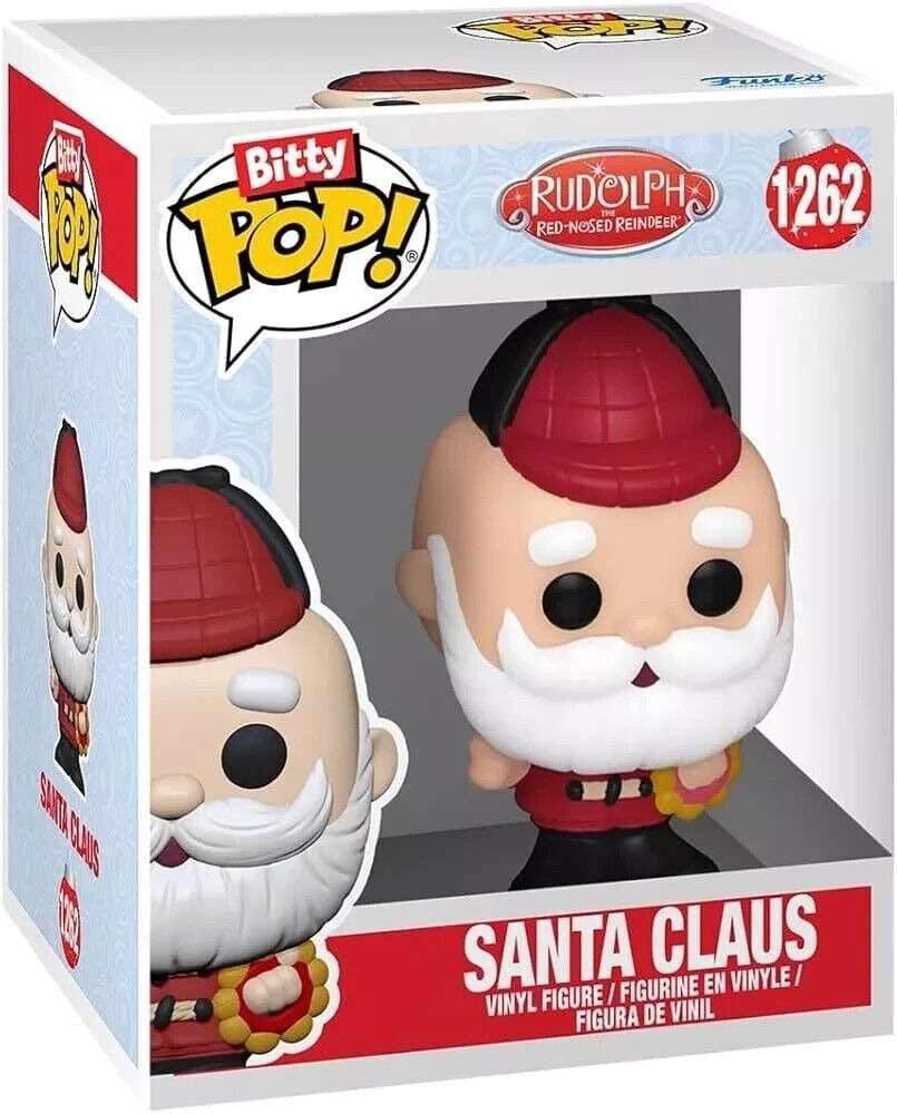 Funko Rudolph the Red-Nosed Reindeer Bitty POP! Santa Claus Micro ...