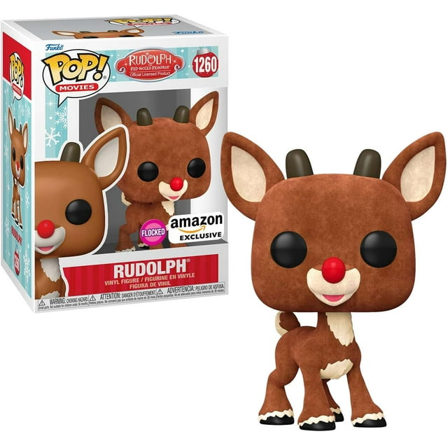 Funko Rudolph the Red-Nosed Reindeer Rudolph Pop! Vinyl Figure ...
