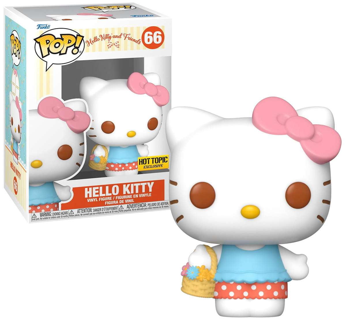 Funko Sanrio POP! Animation Hello Kitty Vinyl Figure (Flower Basket ...