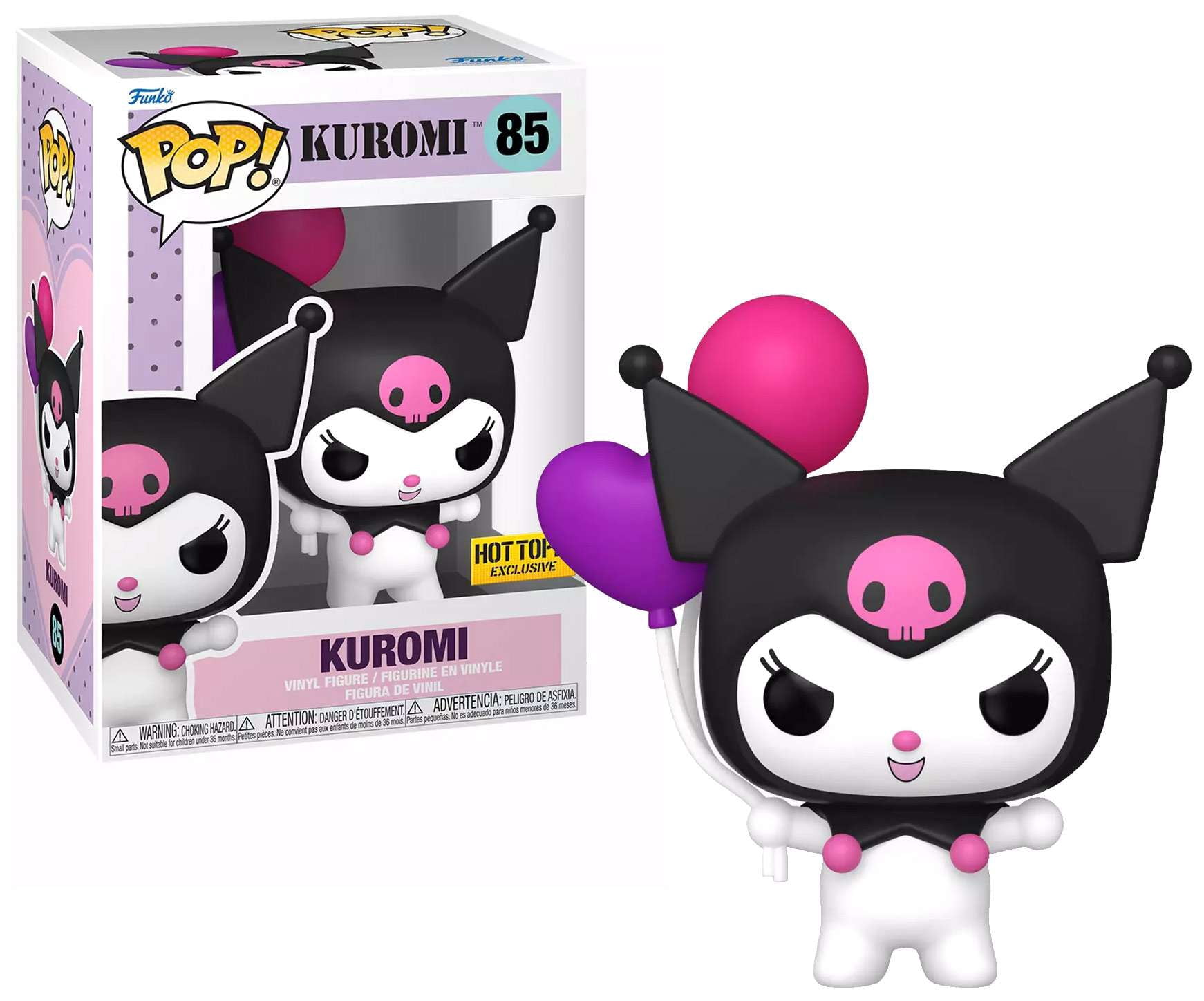 Funko Sanrio POP! Animation Kuromi Vinyl Figure (with Balloons ...