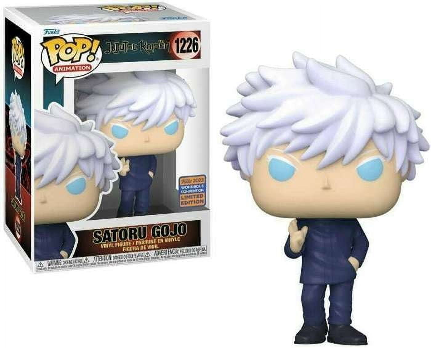 1226 Satoru Gojo (Unmasked) - Jujutsu Kaisen - 2023 Con Funko POP ...