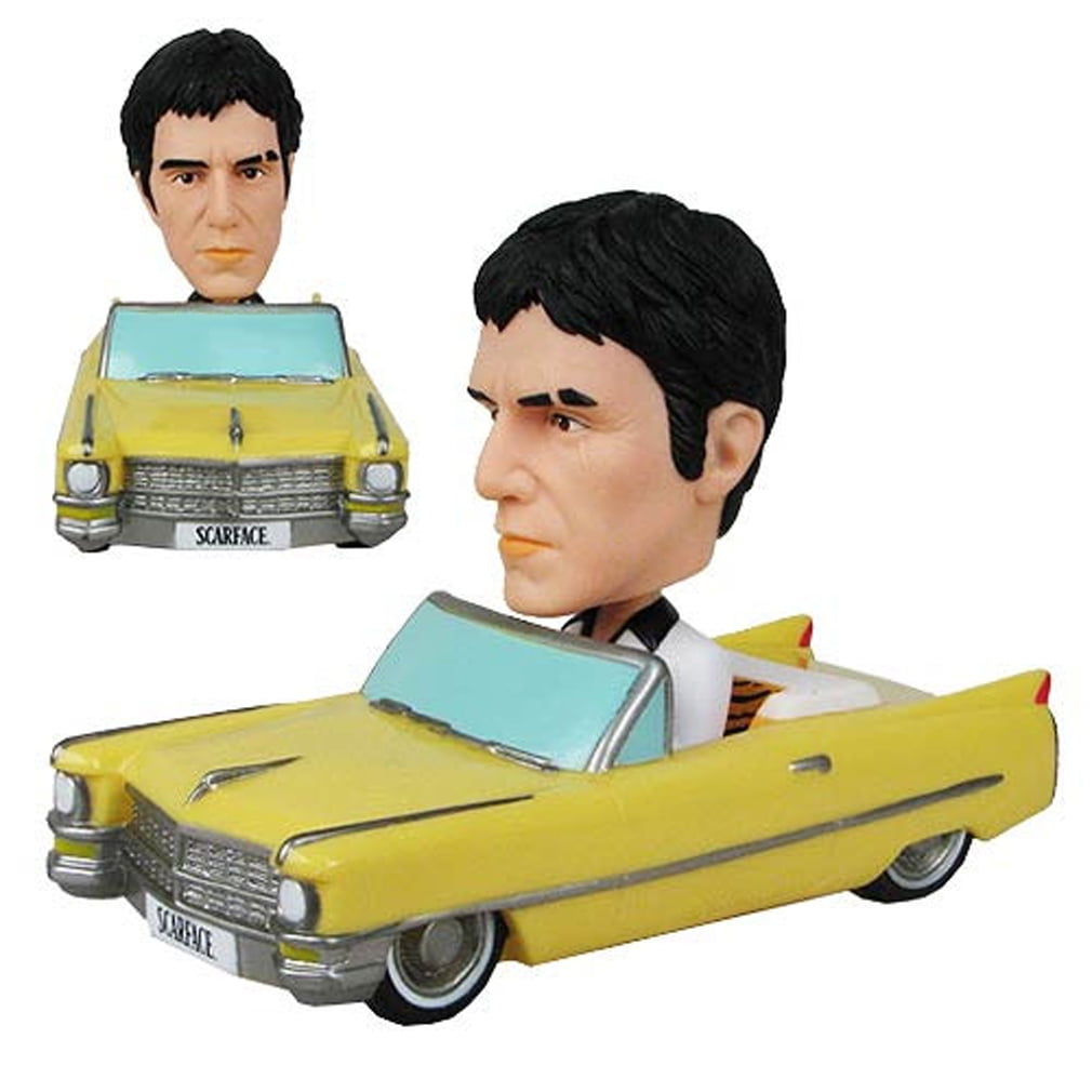 Funko Scarface White Suit Version Wacky Wobbler Bobble Head Car ...