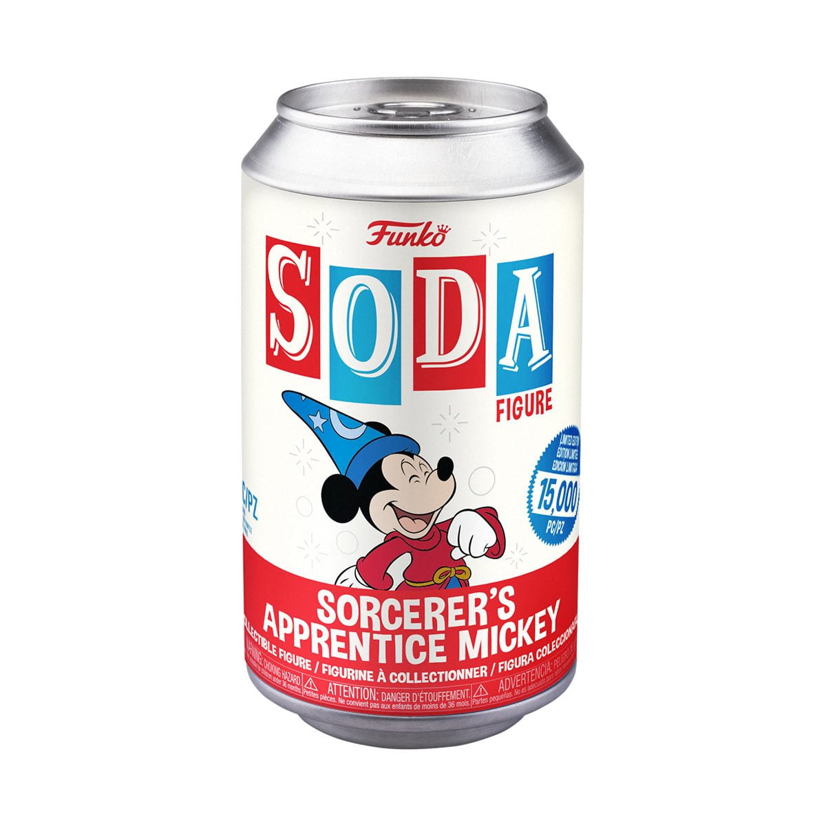 Funko Soda: Disney Sorcerer's Apprentice Mickey 4.25" Figure in a Can ...