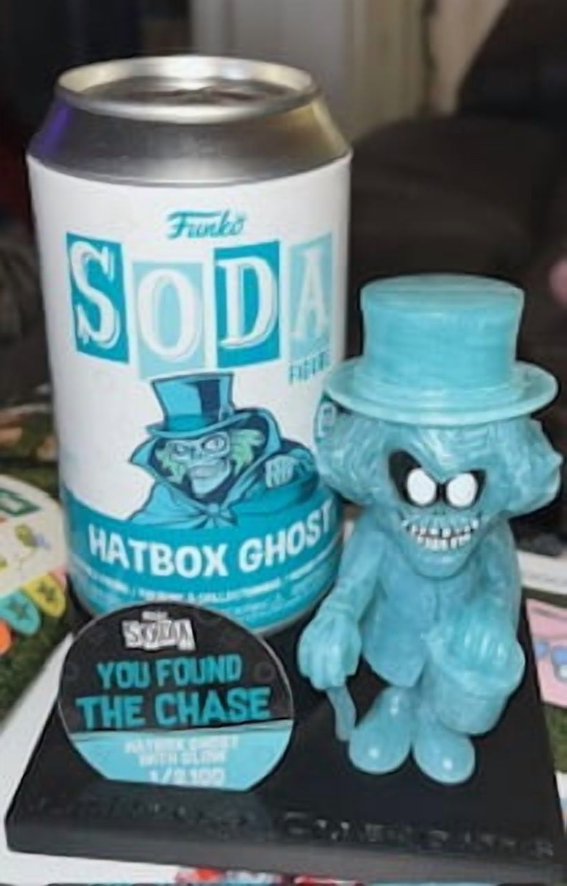 Funko Soda Figure Hatbox Ghost Chase Variant Glow 1/2100 - Walmart.com