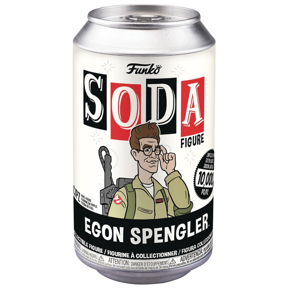 Funko Vinyl Soda: Ghostbusters Egon Spengler 4.25" Collectible Figure ...