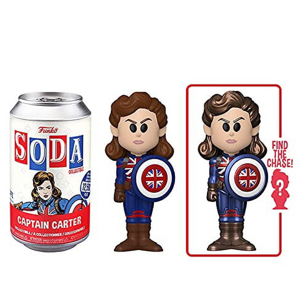 Marvel Captain Carter Funko Vinyl Soda (Opened Can) - Walmart.com