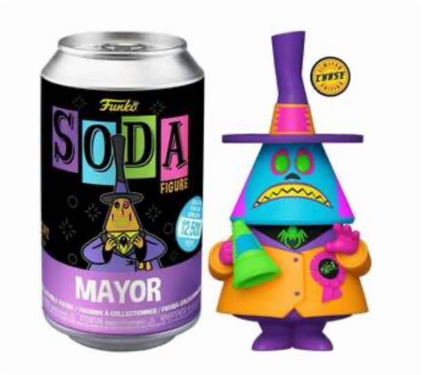 Funko Soda Mayor Blacklight Chase Variant Vinyl Figure - Walmart.com