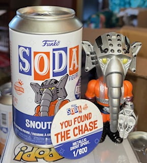 Funko Soda Snout Spout Metallic Chase Variant Vinyl Figure 1/600 ...