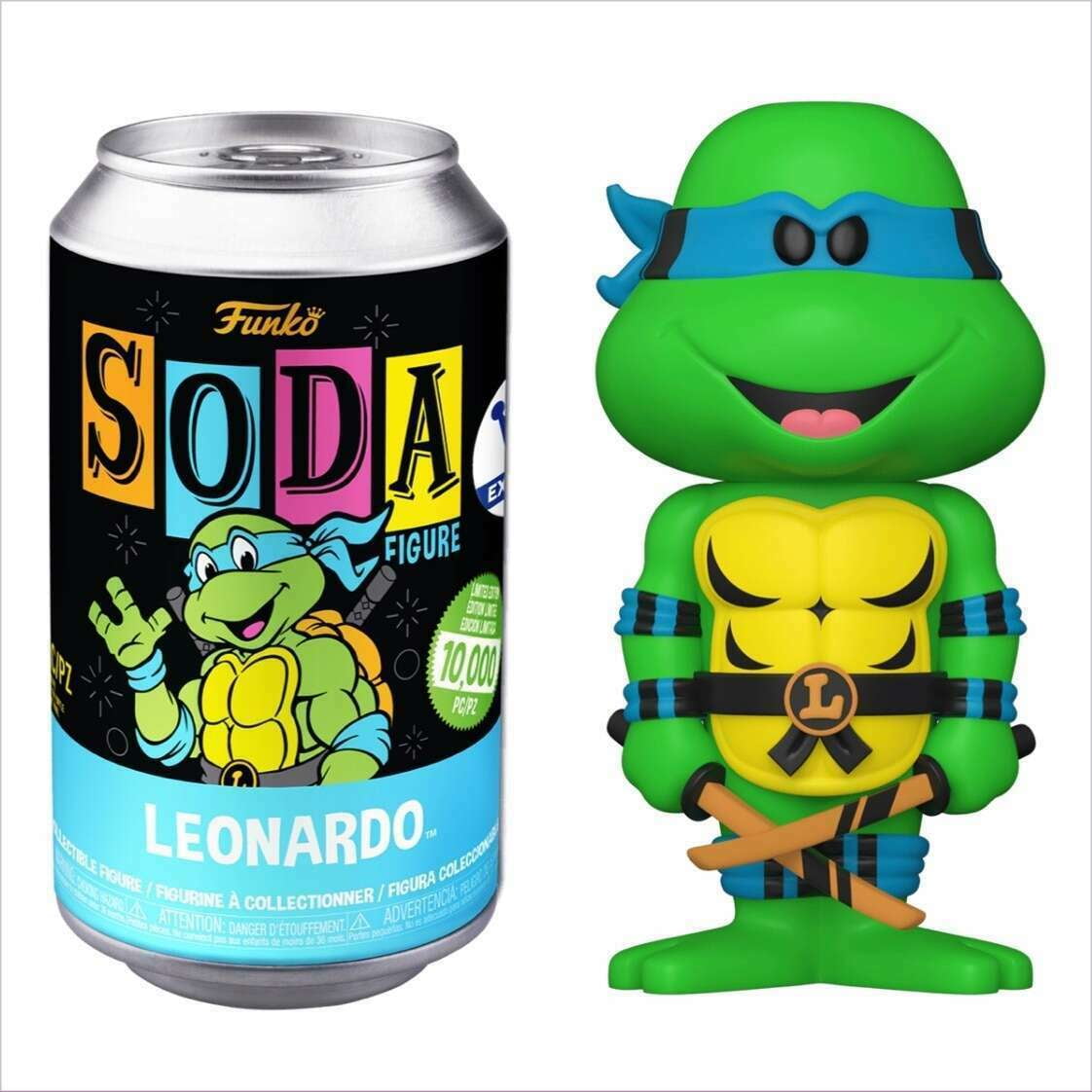 Funko Teenage Mutant Ninja Turtles TMNT Leonardo (Blacklight) Exclusive ...
