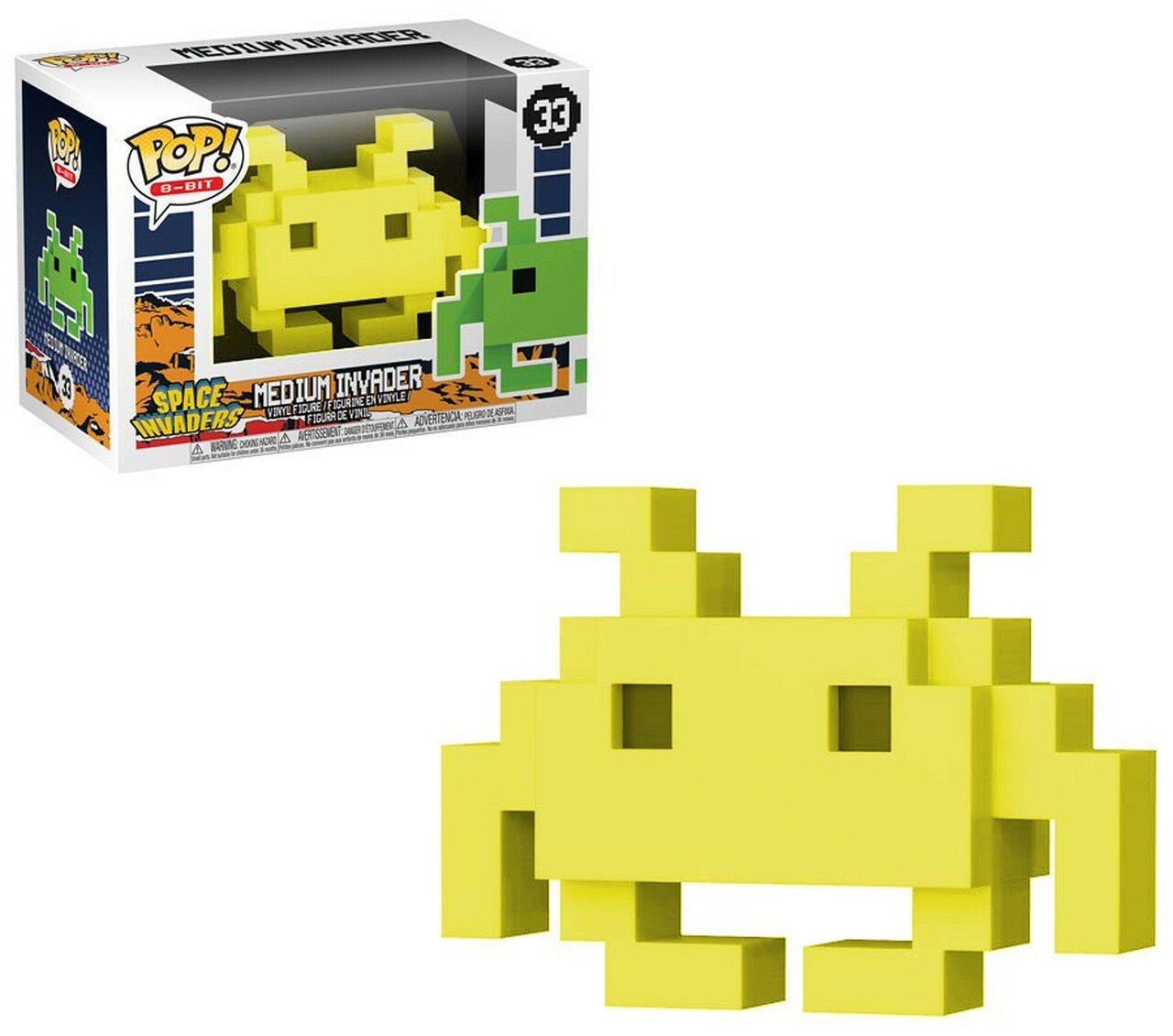 Funko Space Invaders POP! 8-Bit Medium Invader Exclusive Vinyl Figure ...