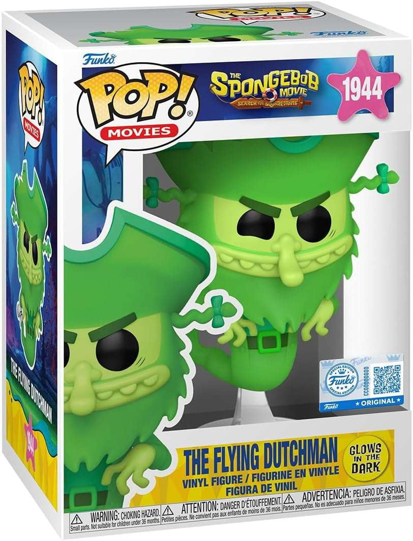 Funko Spongebob Squarepants POP! Movies The Flying Dutchman Vinyl ...