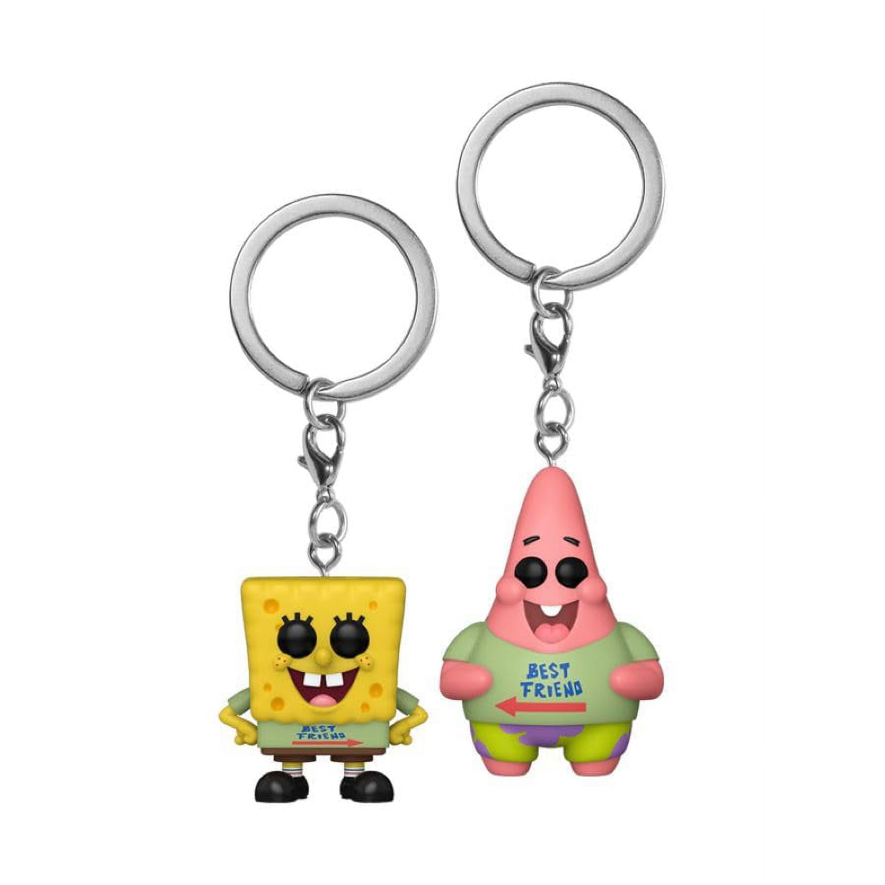 Funko Pop Pocket Spongebob and Patrick Keychain Figure - Walmart.com