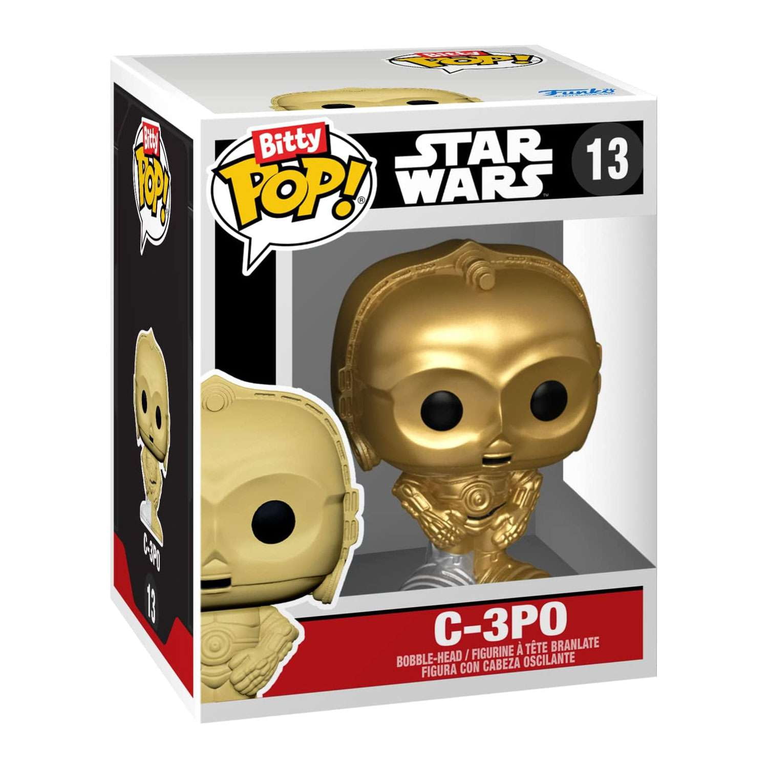 Funko Star Wars Bitty POP! C-3PO Micro Figure (No Packaging) - Walmart.com