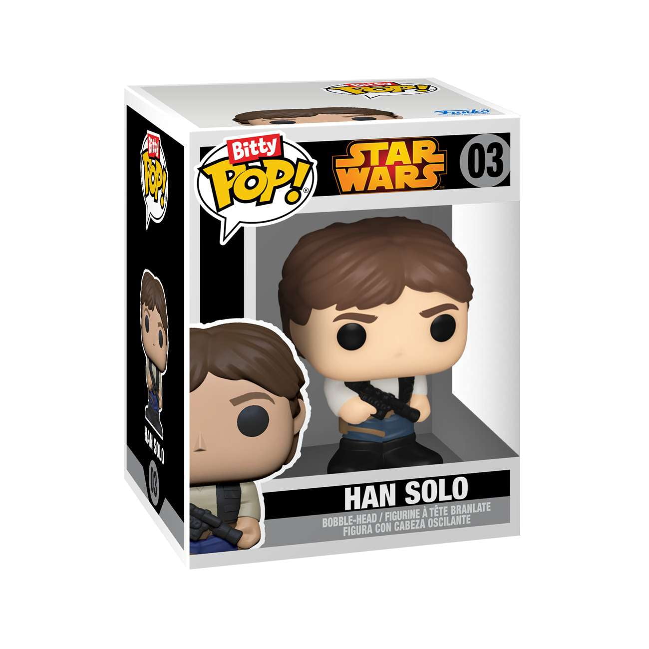 Funko Star Wars Bitty POP! Han Solo Micro Figure (No Packaging ...