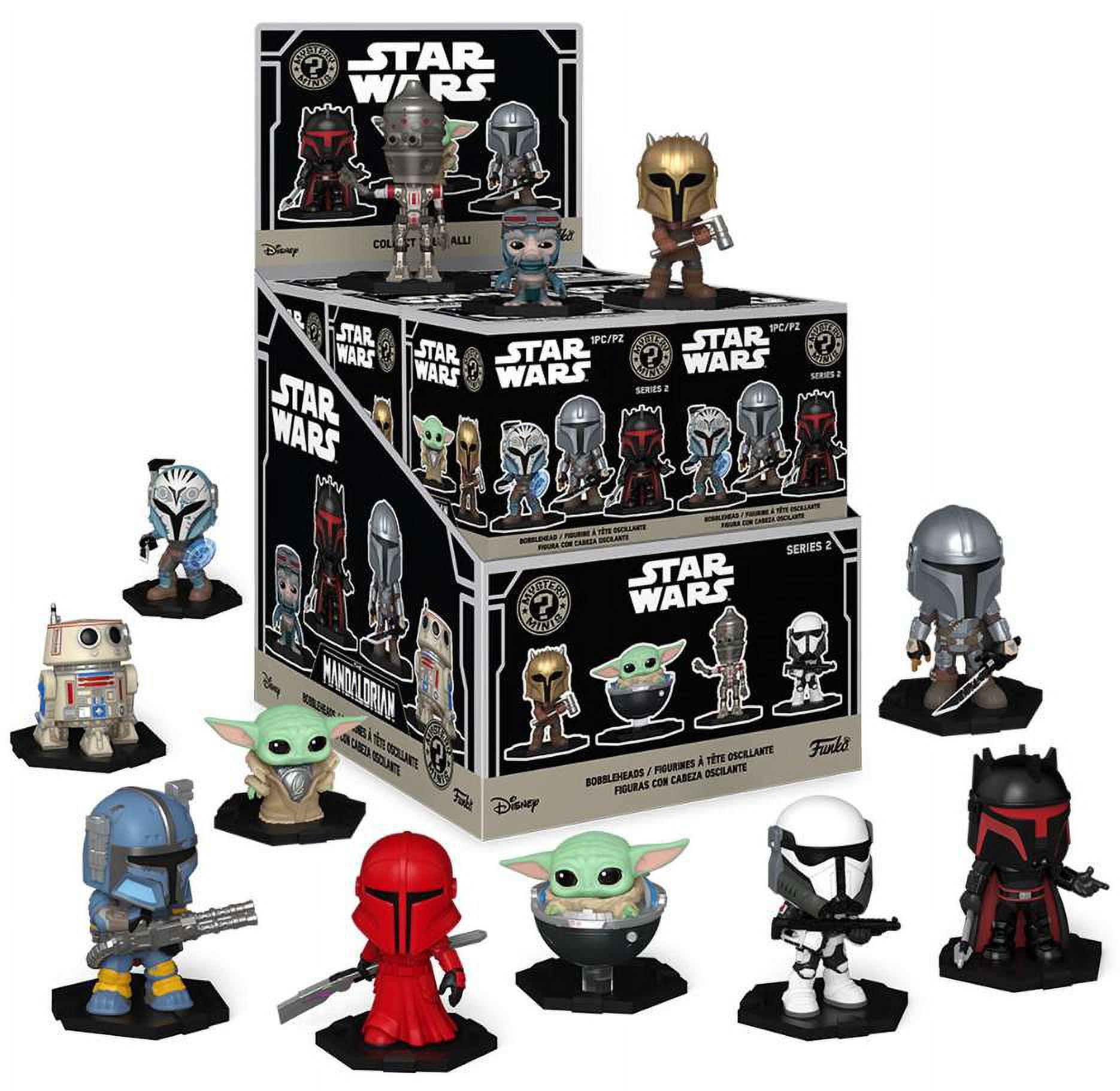 Funko Star Wars Mystery Minis The Mandalorian Mystery Boxes (Case of 12 ...