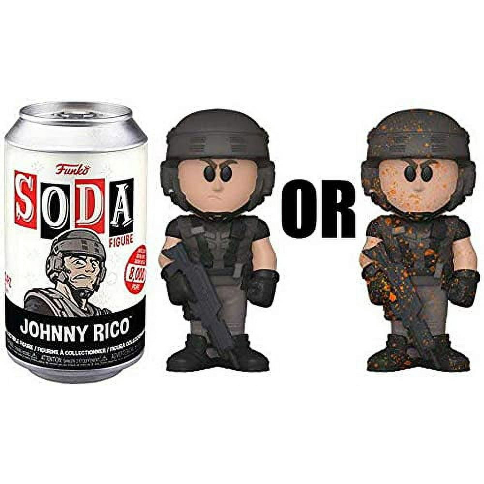 Funko Starship Troopers Vinyl Soda - JOHNNY RICO Vinyl Figure (1 RANDOM ...