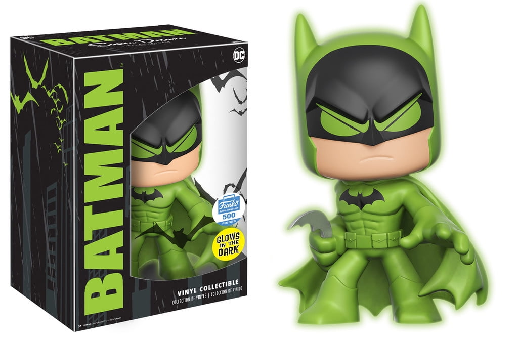 Funko Super Deluxe Vinyl DC Comics Batman [Green Glow in the Dark] LE ...