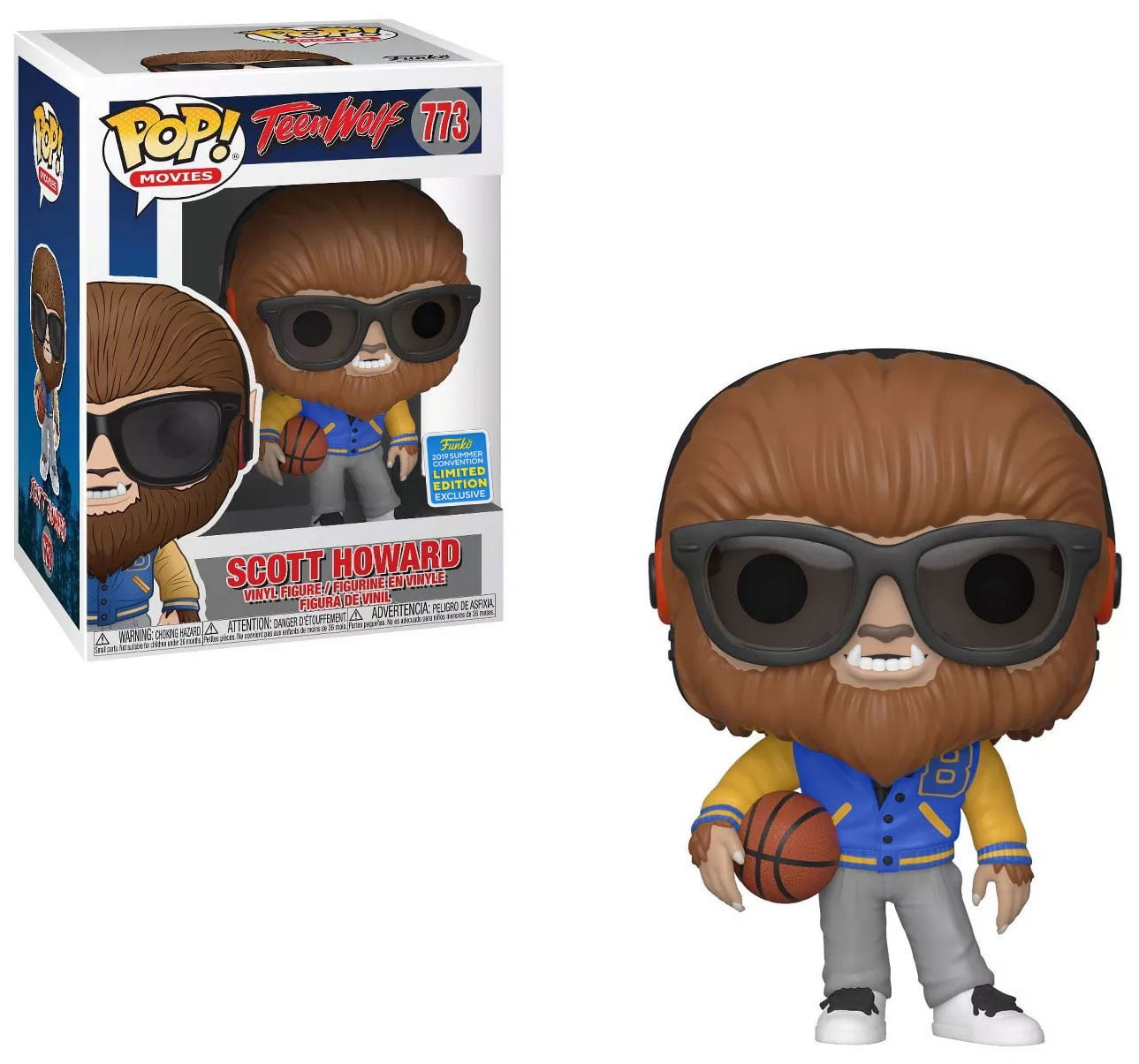 Funko Teen Wolf POP! Movies Scott Howard Vinyl Figure [Varsity Jacket ...