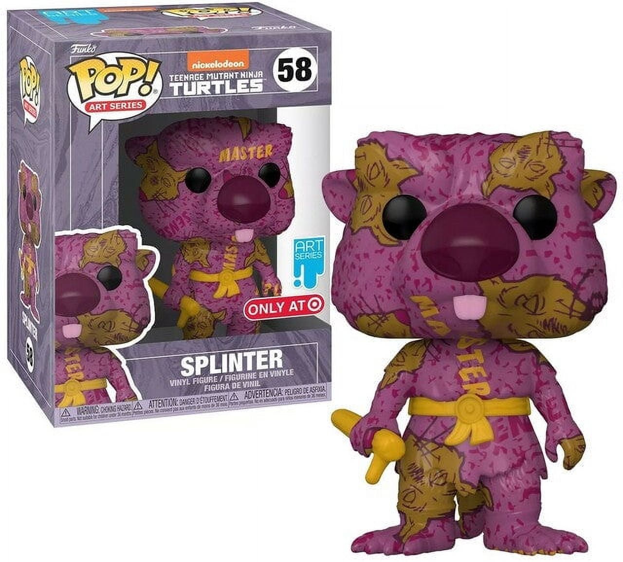 Funko Teenage Mutant Ninja Turtles POP! Art Series Splinter Exclusive ...