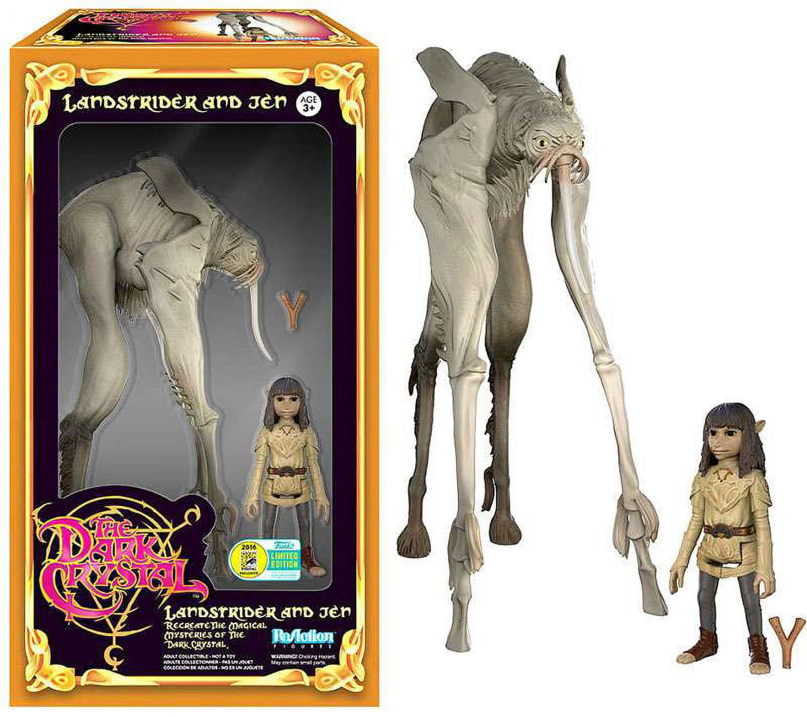 Funko The Dark Crystal ReAction Landstrider & Jen Action Figure 2-Pack ...