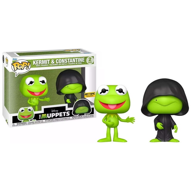 Funko The Muppets POP! Disney Kermit & Constantine Vinyl Figure 2-Pack ...