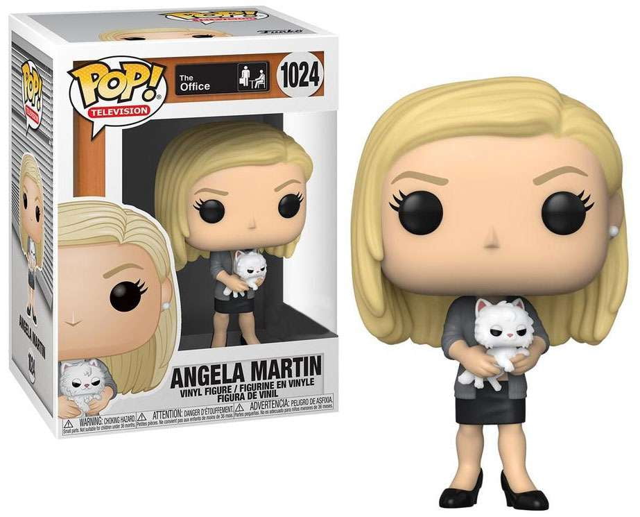 Funko Pop! The Office Exclusive Figure #1024 - Angela Martin with ...