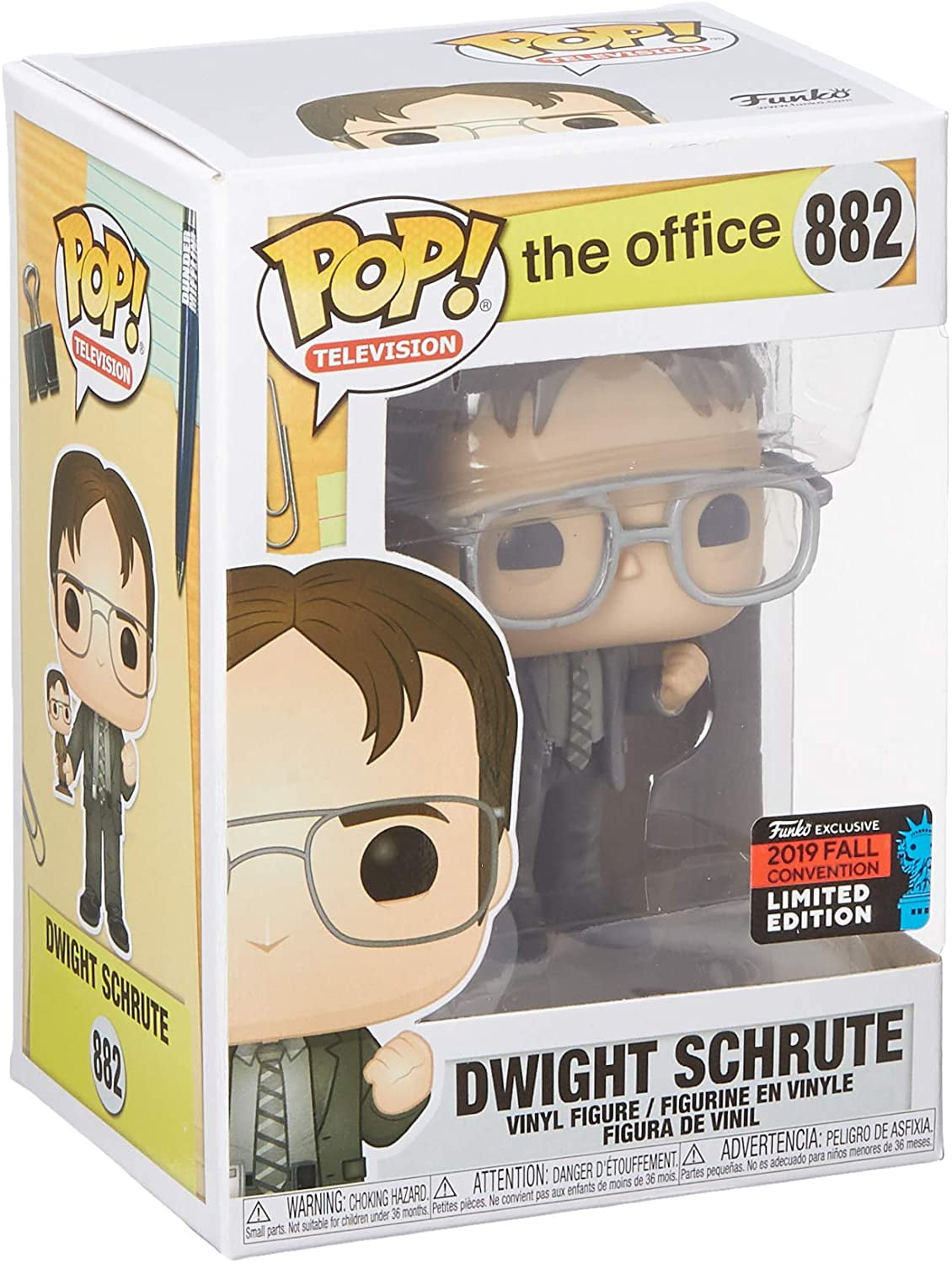 Funko The Office POP! Television Dwight Schrute Exclusive Vinyl Figure ...