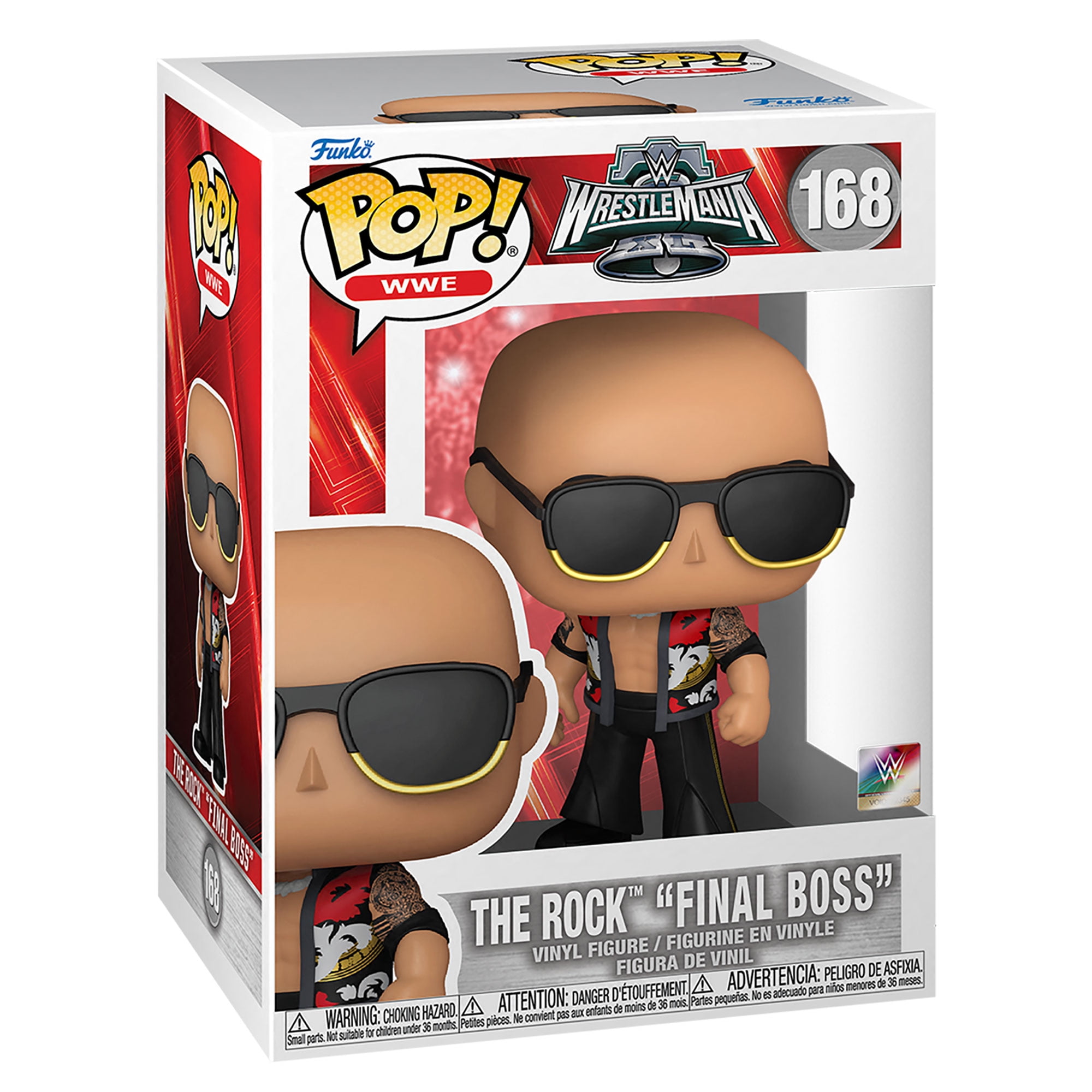 Funko The Rock WrestleMania 40 Fanatics Exclusive Pop! Vinyl Figure ...