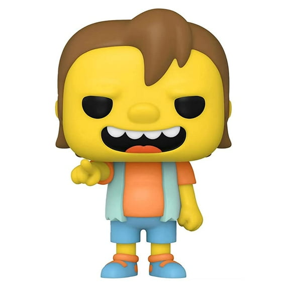 Funko Pop! The Simpsons Nelson Muntz #1205 - Exclusive Hot Topic ...