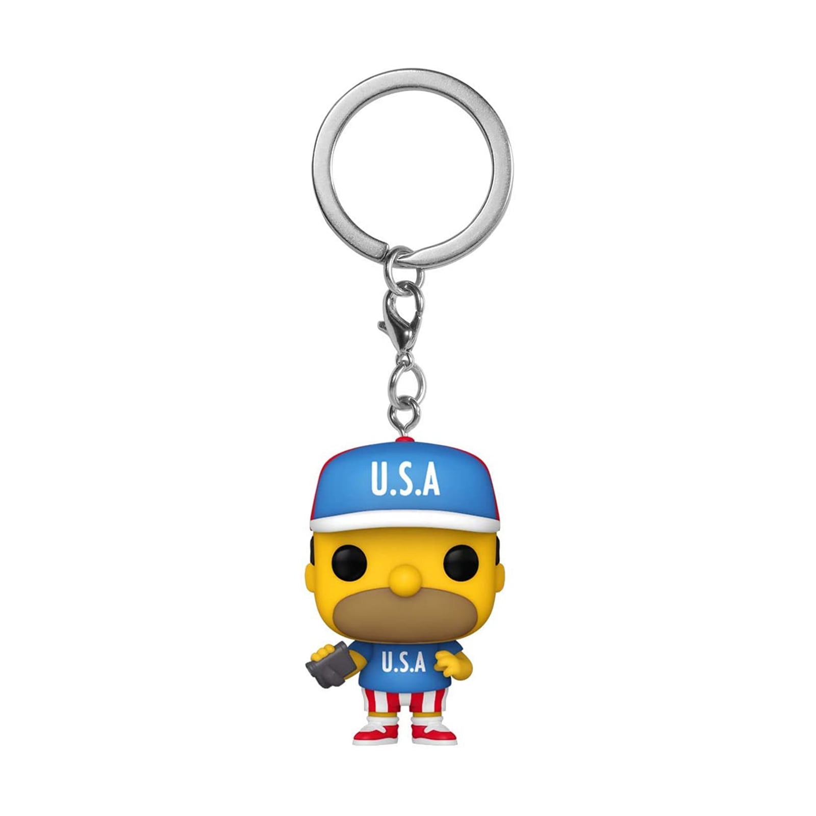 Funko The Simpsons Pocket POP USA Homer Figure Keychain - Walmart.com