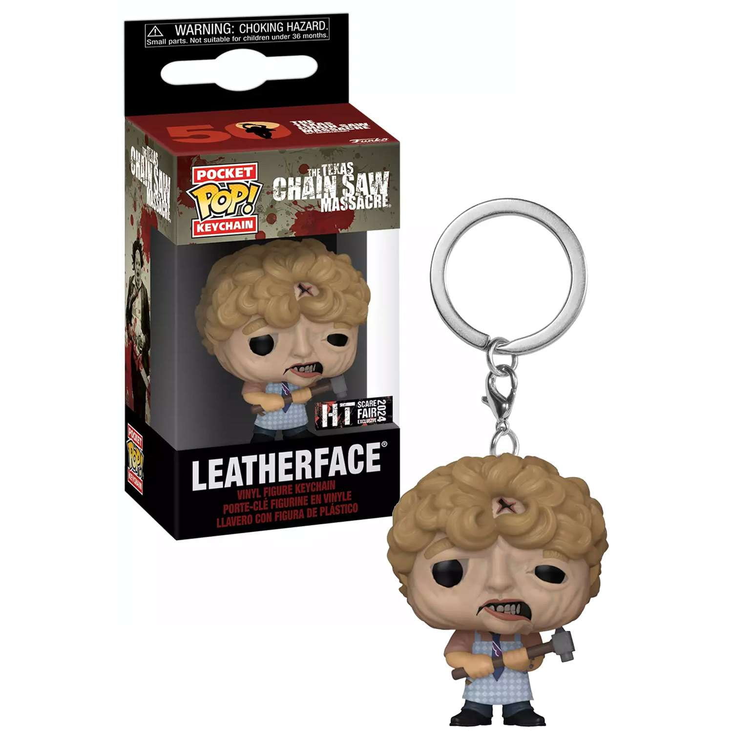 Funko Pocket Pop! Horror Keychain The Texas Chainsaw Massacre Leatherface Mini Figure - Walmart.com