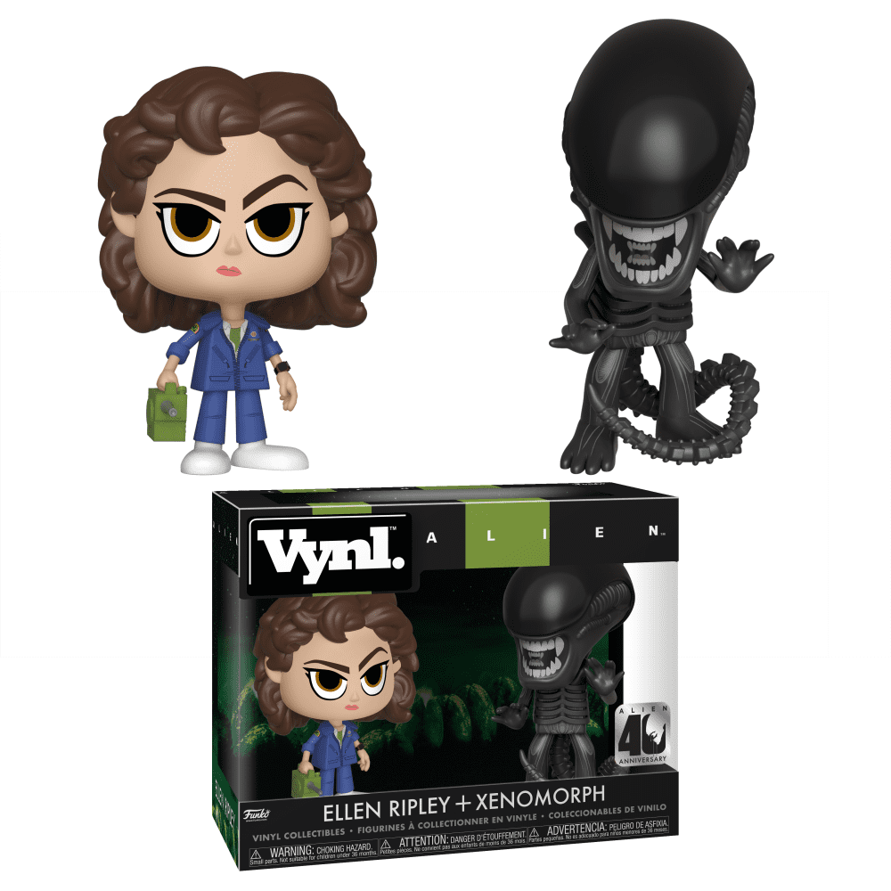 Funko VYNL: Alien 40th - Xenomorph & Ripley w/ Tracker - Walmart.com