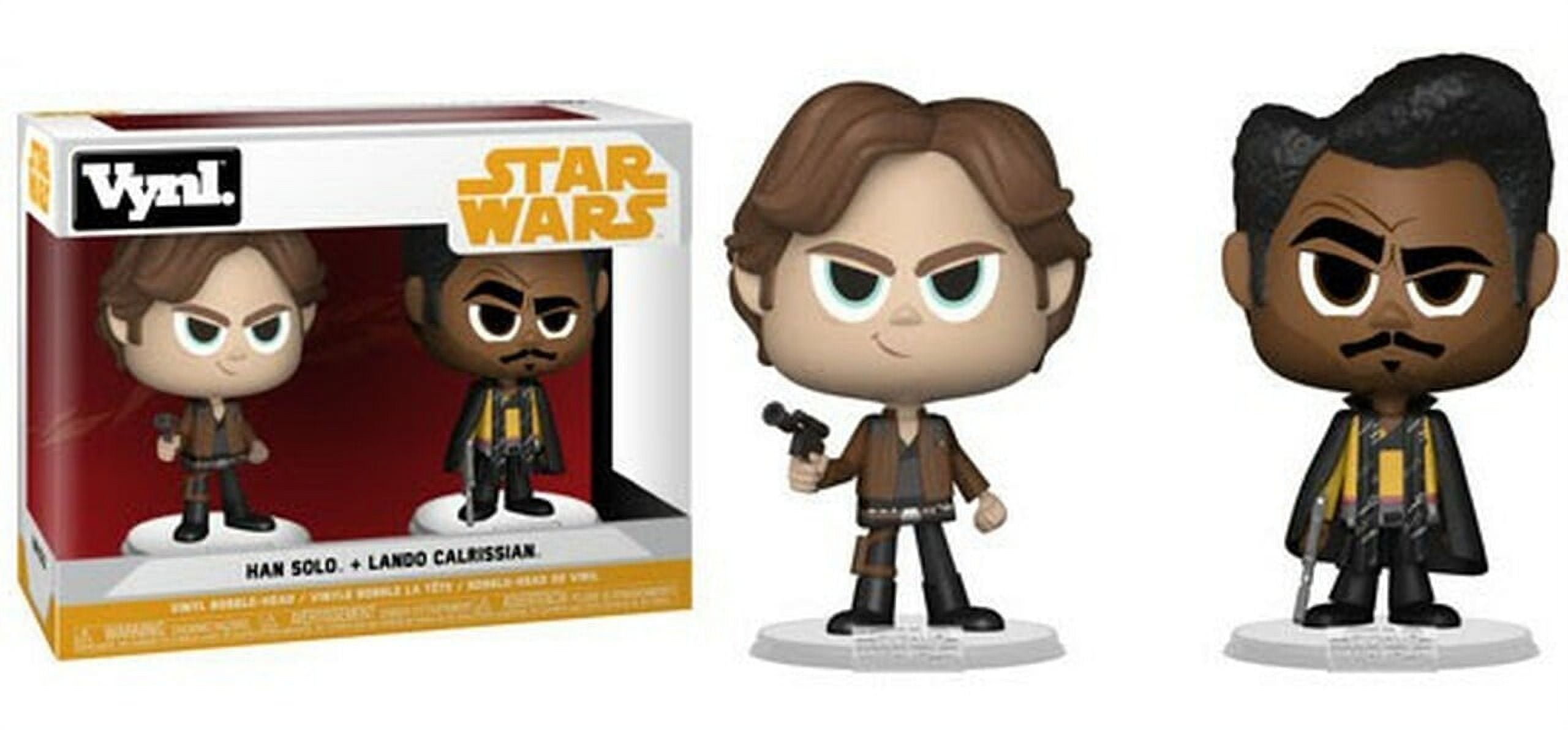 Funko VYNL: Star Wars - Han Solo and Lando Calrissian Vinyl Figures ...