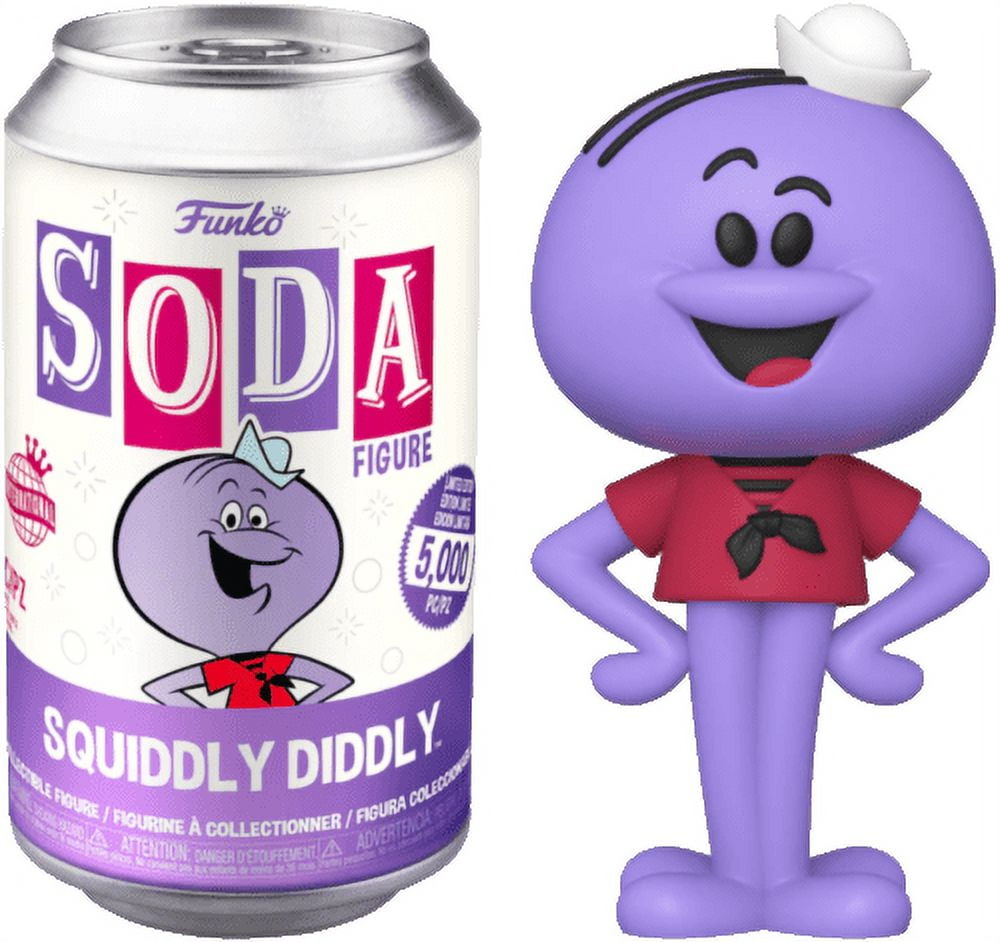 Funko Vinyl Soda Can Hanna Barbera Squiddly Diddly (IE) Limited Edition ...