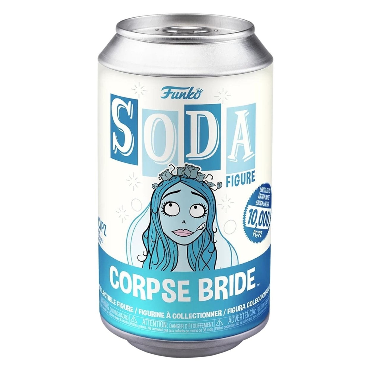 Funko Vinyl Soda Corpse Bride Emily Sealed Collector w/ Glowing Chase 4 ...