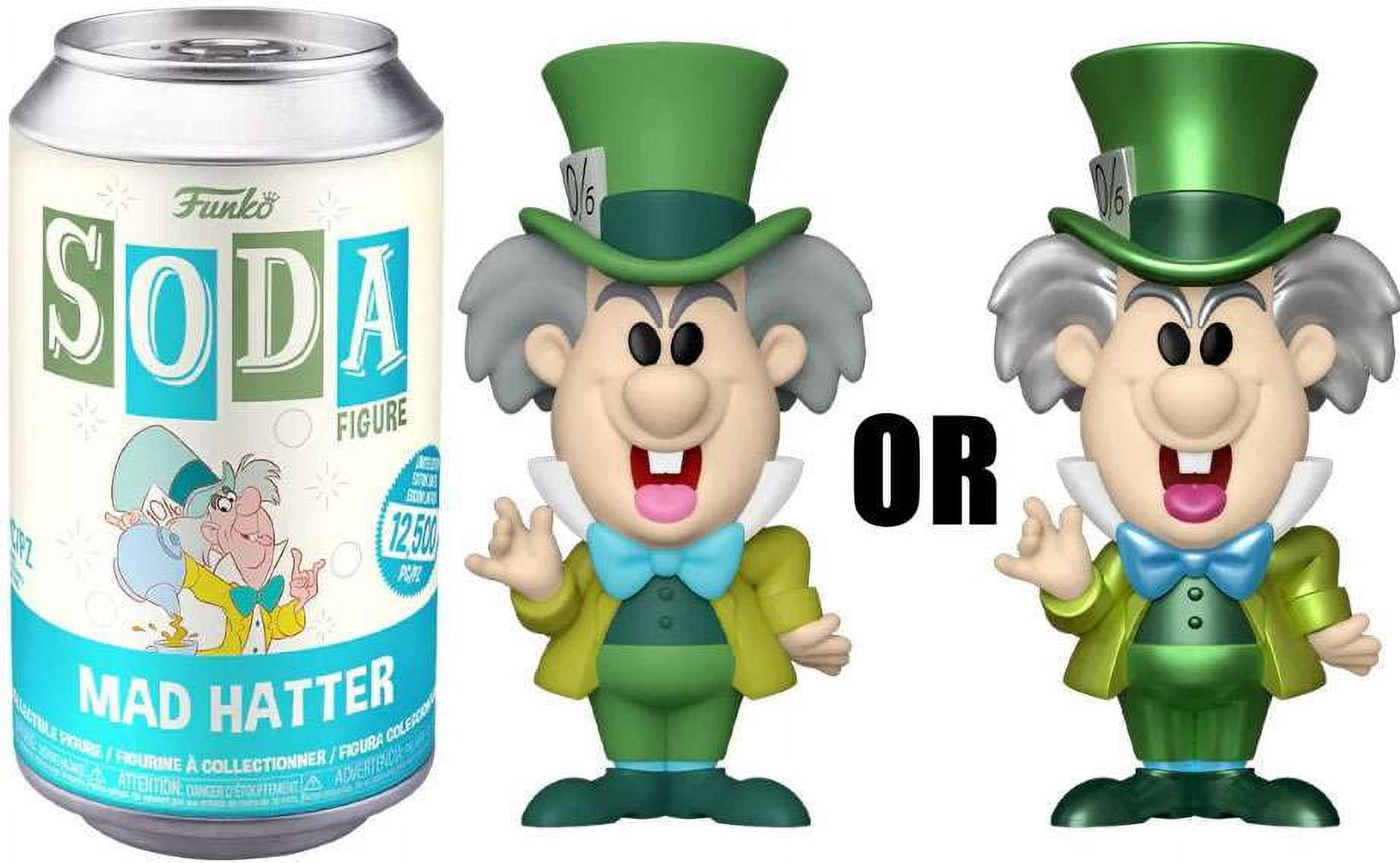 Funko Vinyl Soda Disney Alice in Wonderland - Mad Hatter LE 12,500 ...