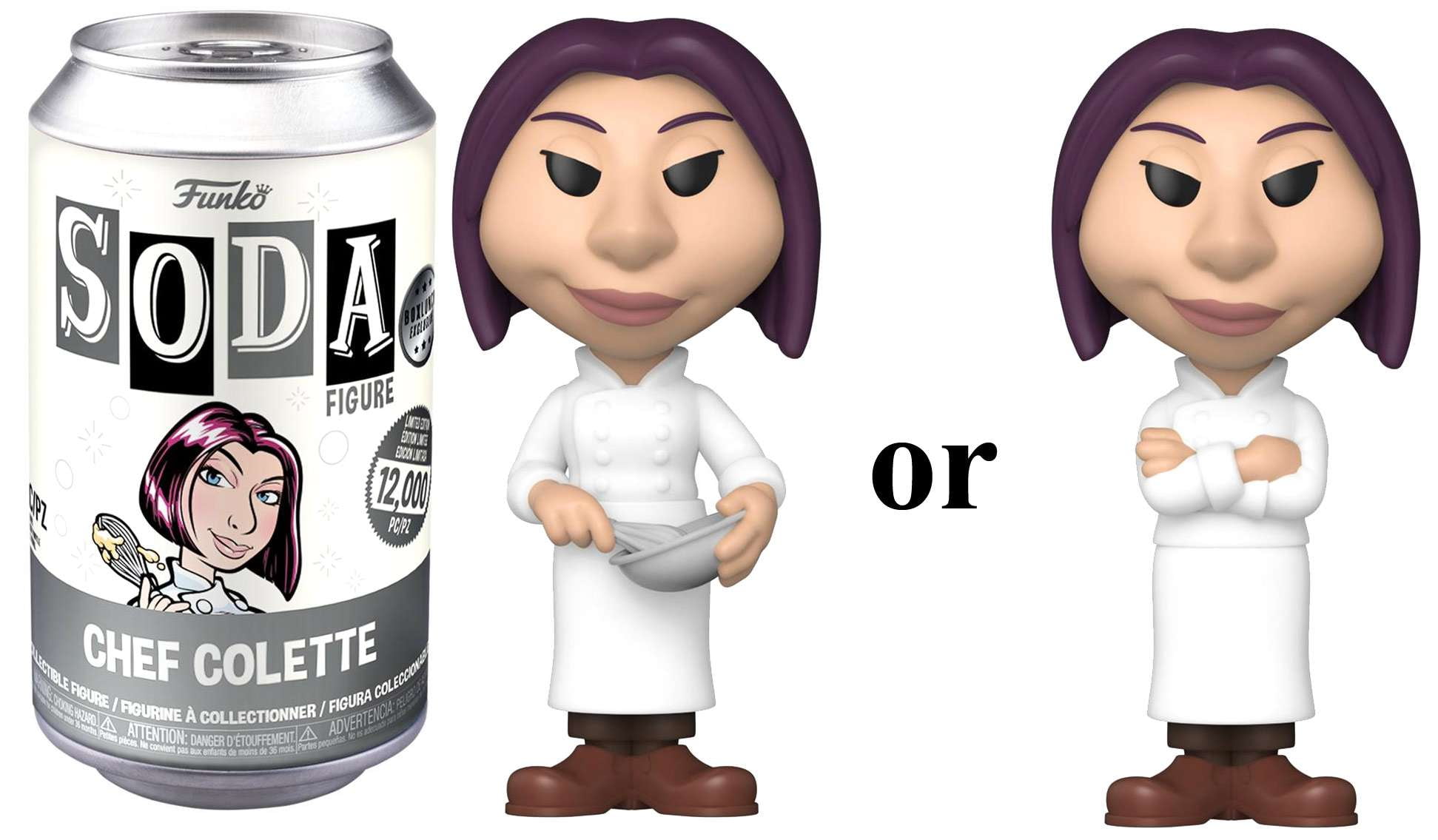 Funko Vinyl Soda Disney Ratatouille Chef Colette LE 12000 - Walmart.com