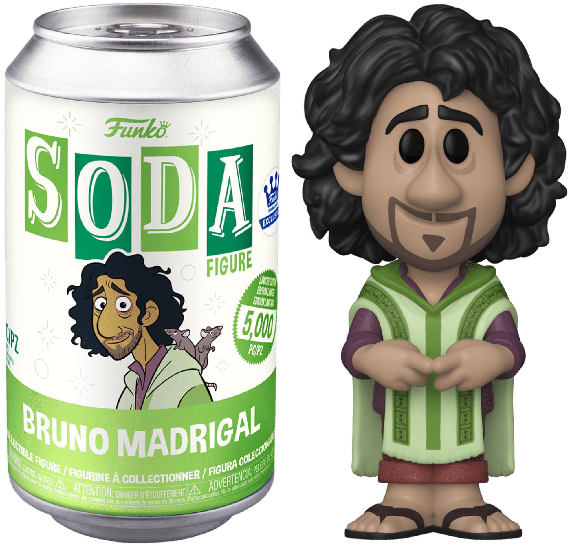 Funko Vinyl Soda Exclusive Encanto Bruno Madrigal (Opened Can ...