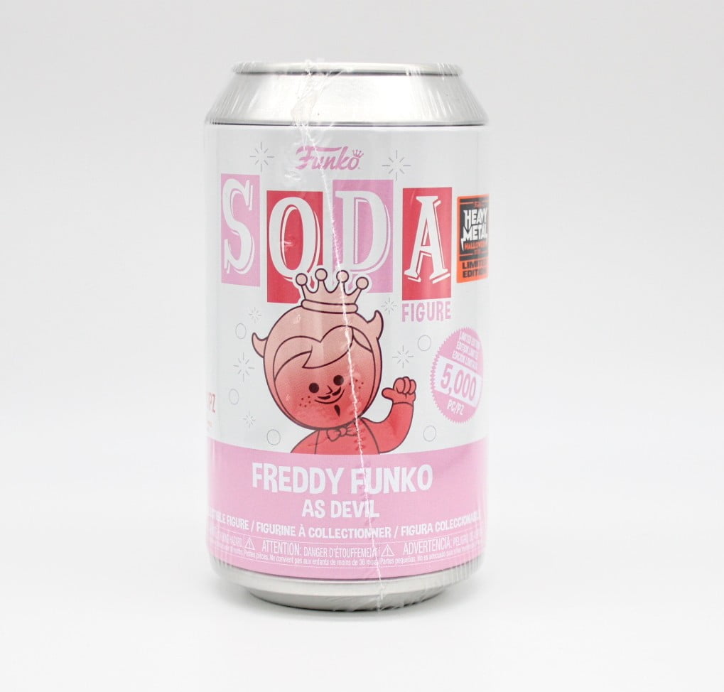 Funko Vinyl Soda Freddy Funko as Devil(Pink Gradient) Heavy Metal ...