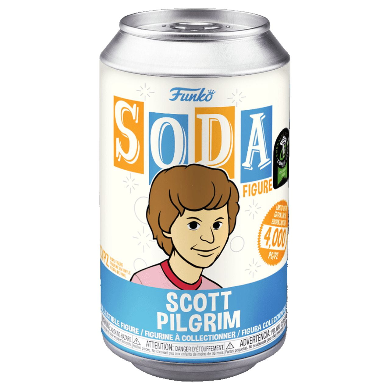 Funko Vinyl Soda Scott Pilgrim (Opened Can) Spring Convention Exclusive ...