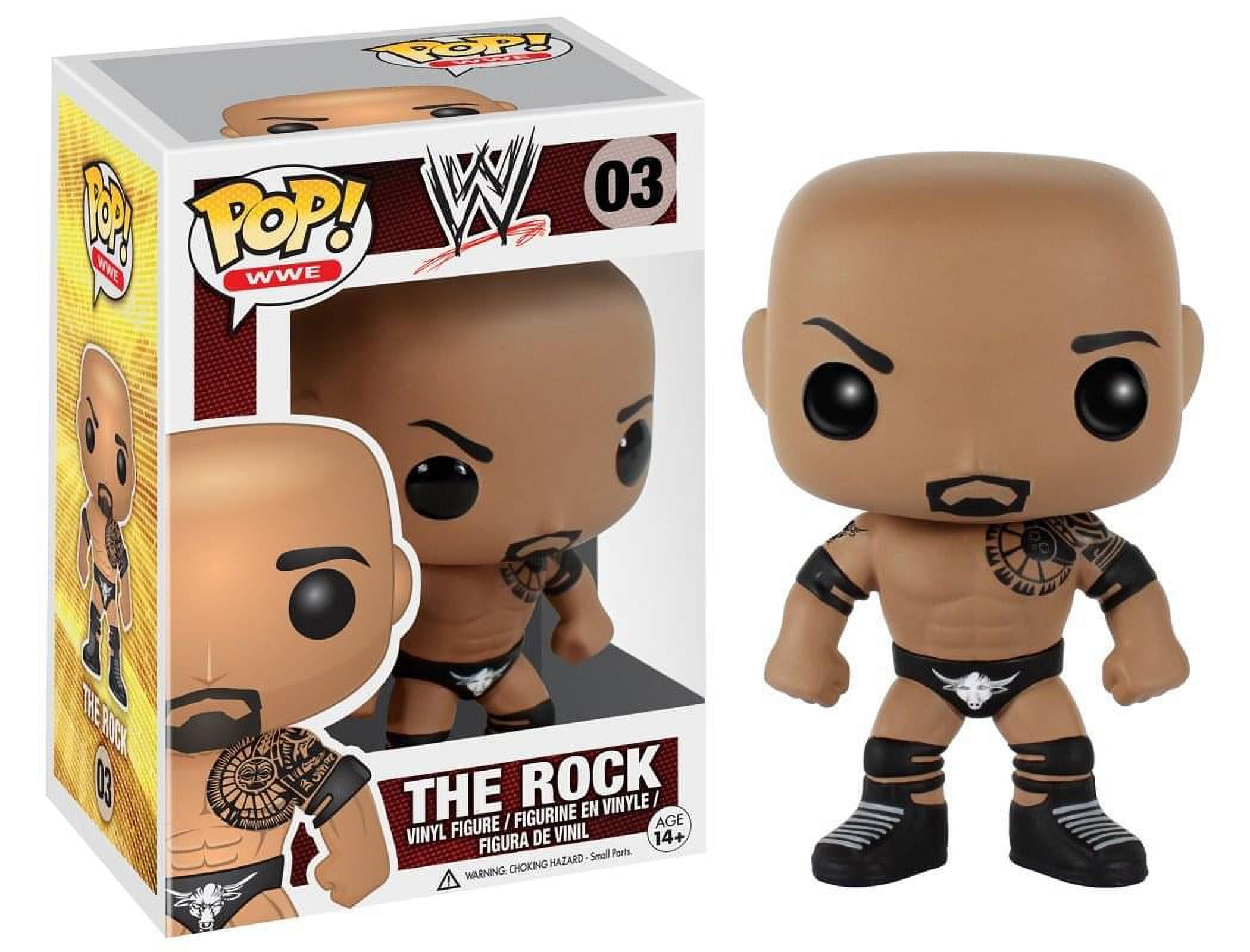 Funko WWE The Rock Pop Vinyl Figure - Walmart.com