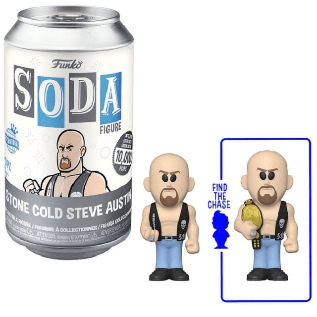 Funko WWE Vinyl Soda Stone Cold Steve Austin Figure Limited Edition ...