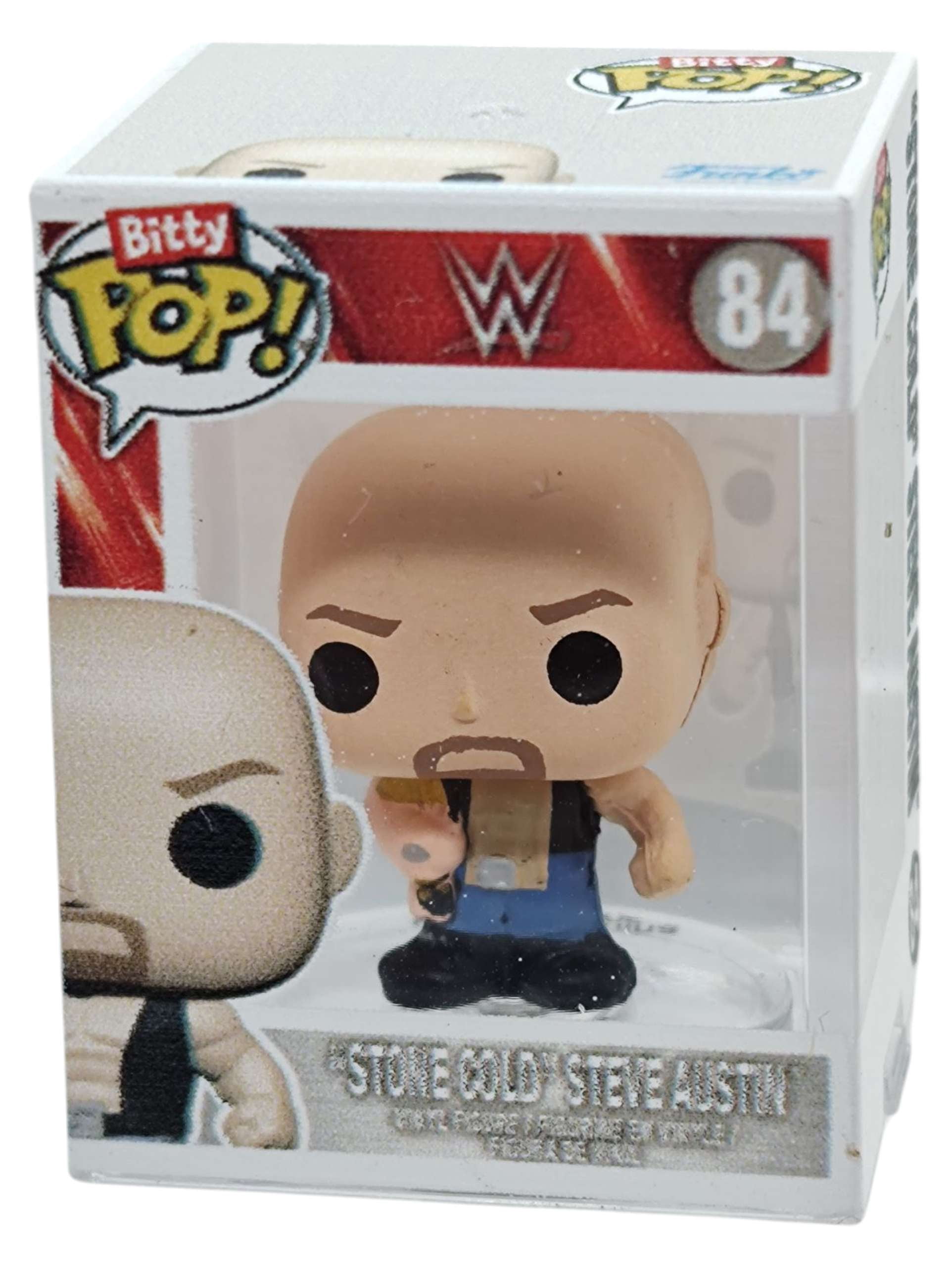 Funko WWE Wrestling Bitty POP! Stone Cold Steve Austin Micro Figure (No ...