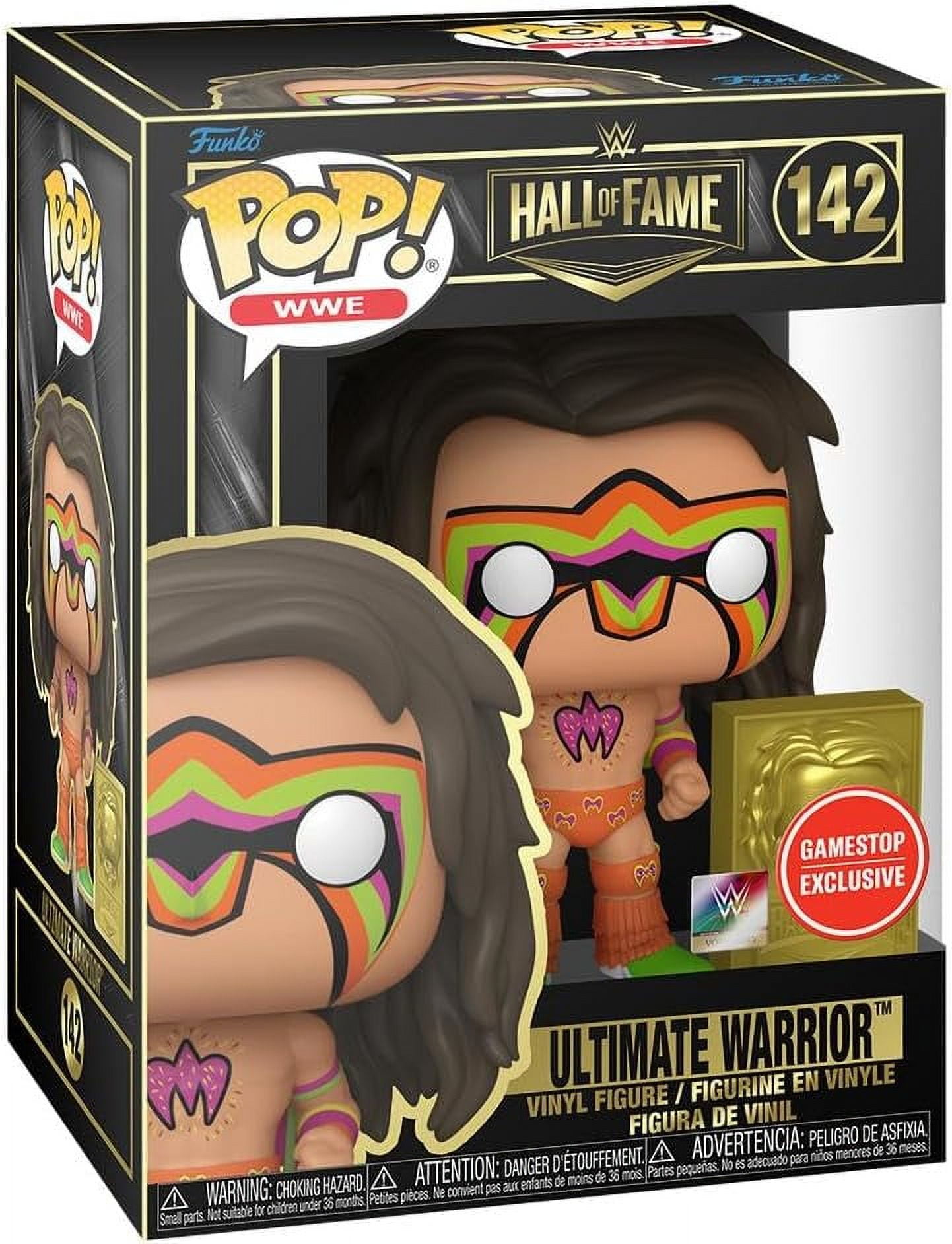 Funko WWE Wrestling POP! WWE Ultimate Warrior Vinyl Figure (Hall of ...